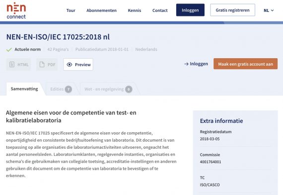 NEN normen gelinked op wetten.nl – Slimmer met Regelgeving